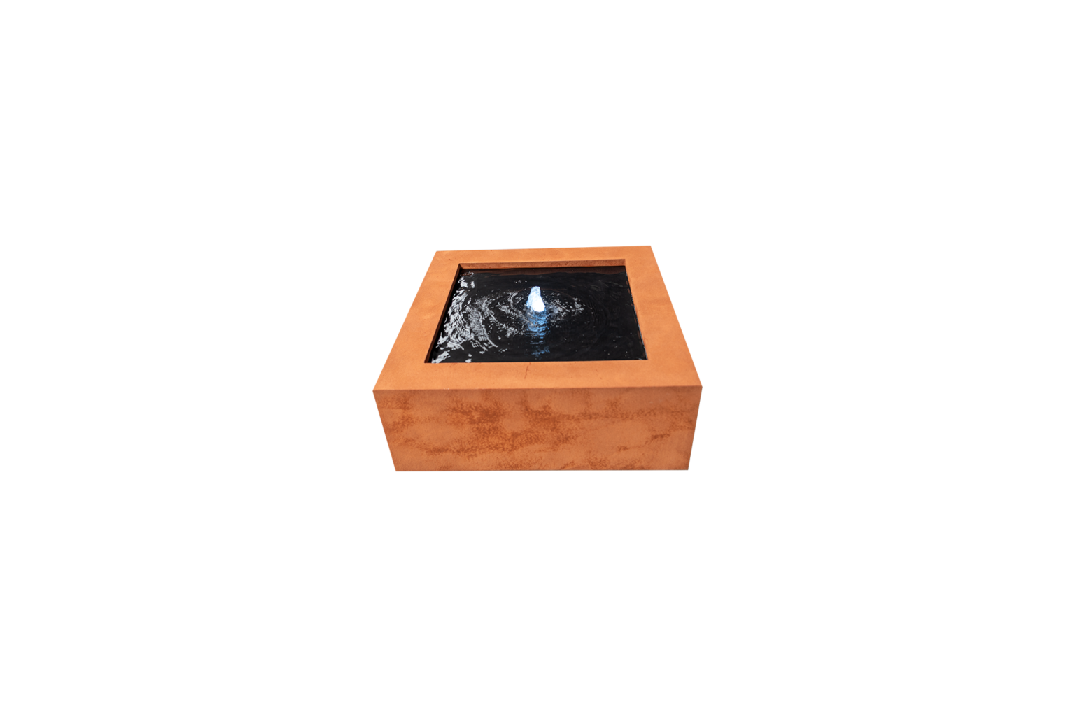 Table Eau Corten 100 X 100 X 35 Cm Exclusivegarden fr table-eau-corten-100-x-100-x-35-cm-exclusivegarden-fr